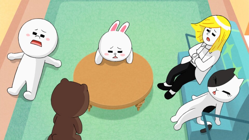 LINE TOWN 第12話| バンダイチャンネル｜最新作から不朽の名作までアニメ・特撮作品を配信中！